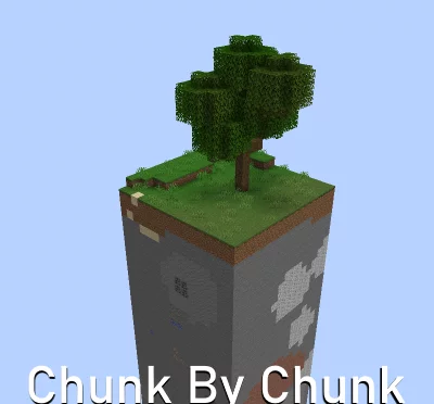 Мод Chunk By Chunk - выживание на одном чaнке для Minecraft 1.20.4, 1. ...
