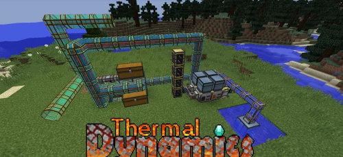 Мод Thermal dynamics для Minecraft 1.20.1, 1.19.2, 1.18.2, 1.12.2 ...