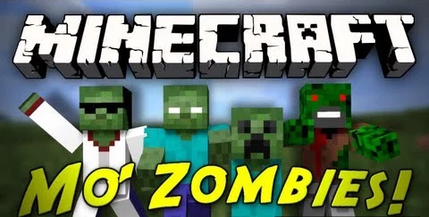 Мод Mo’ Zombies для Minecraft 1.7.10, 1.7.2, 1.5.2 скачать на ПК