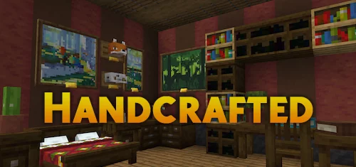 Handcrafted - мод на удобную мебель и декор для Minecraft 1.21.1, 1.20. ...