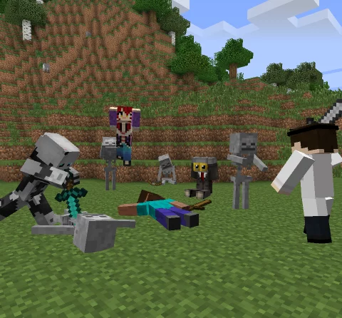 Мод Model Citizens для Minecraft 1.7.10 скачать на ПК