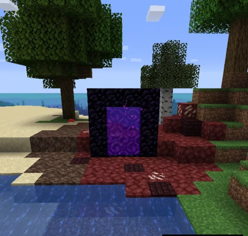 Мод Nether Portal Spread - ад-заражение мира через портал для Minecraft ...